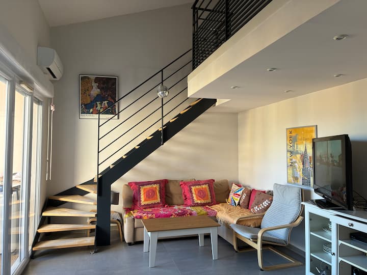 Superbe 3 Pièces Duplex Lattes Vue Vasque - Montpellier