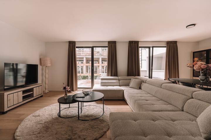 Luxury New 3-bedroom Apartment With Terrace - Schoten