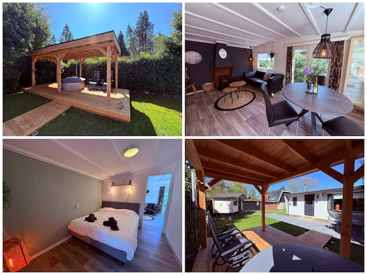 Veluwe Chalet Met Privé Hottub - Het Lala Huisje! - Barneveld