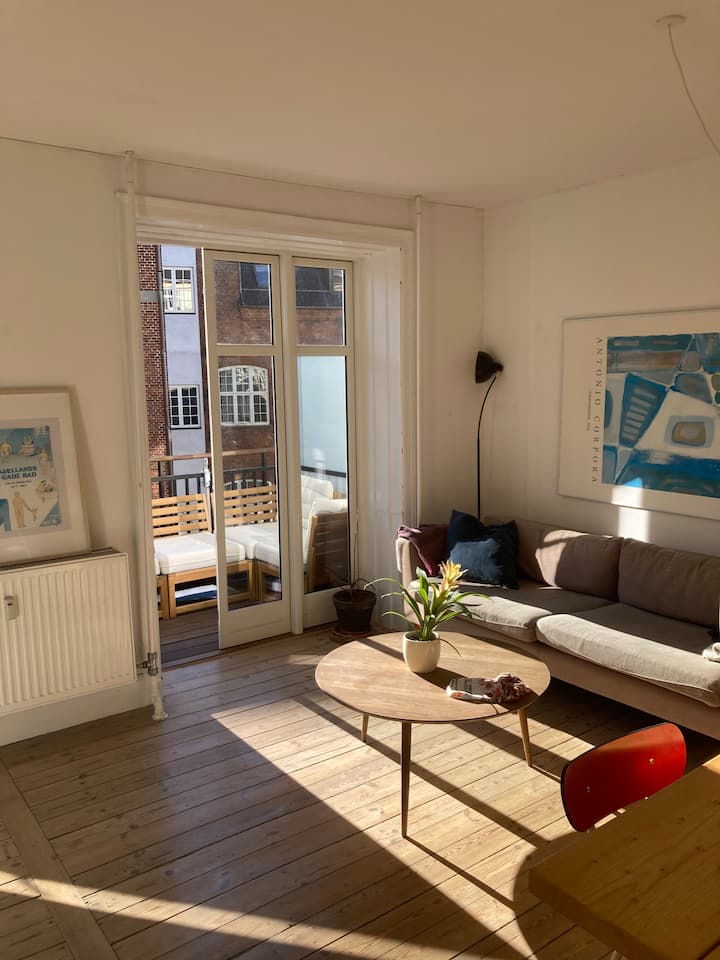 Spacious Apartment With Great Balcony - Copenhaguen