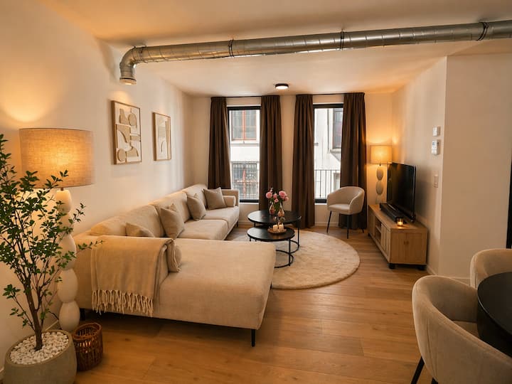 New Stylish Two-bedroom Apartment With Balcony - Antwerp