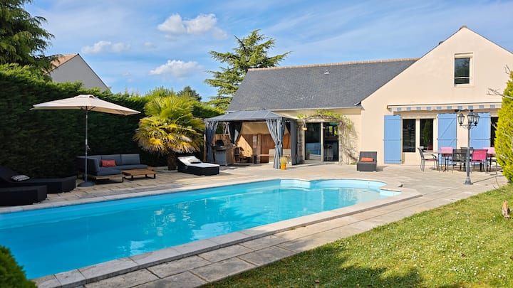 Grande Maison Avec Piscine Proche Paris & Disney - Brie-Comte-Robert