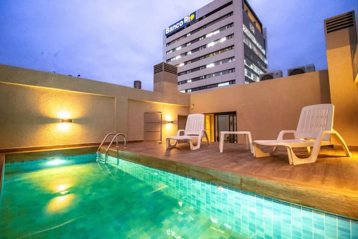 Monoambiente Acogedor En El Corazón De Villa Morra - Asunción