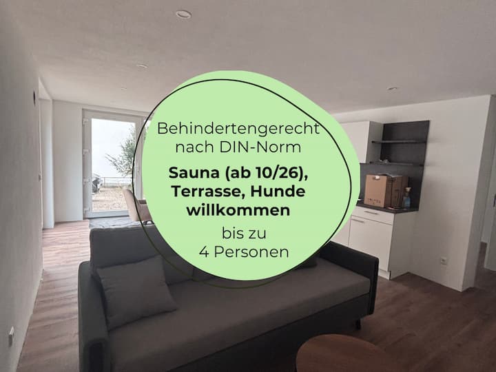 Vierwald Tal Für 4 | Barrierefr. | Sauna (Okt. 26) - Alpirsbach