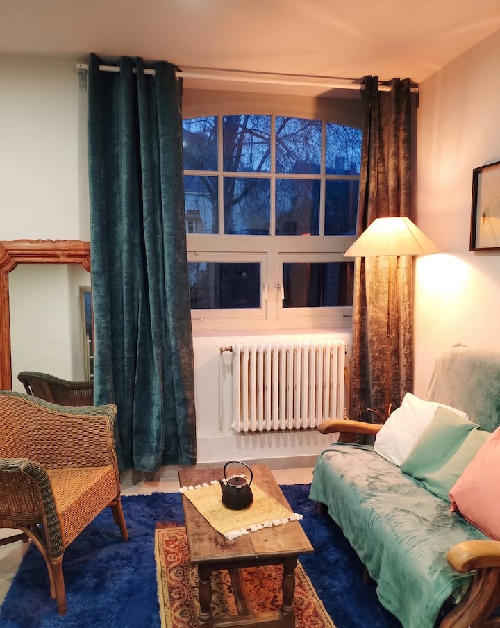 Moulin - Studio Cosy Avec Jardin Privé - Nemours
