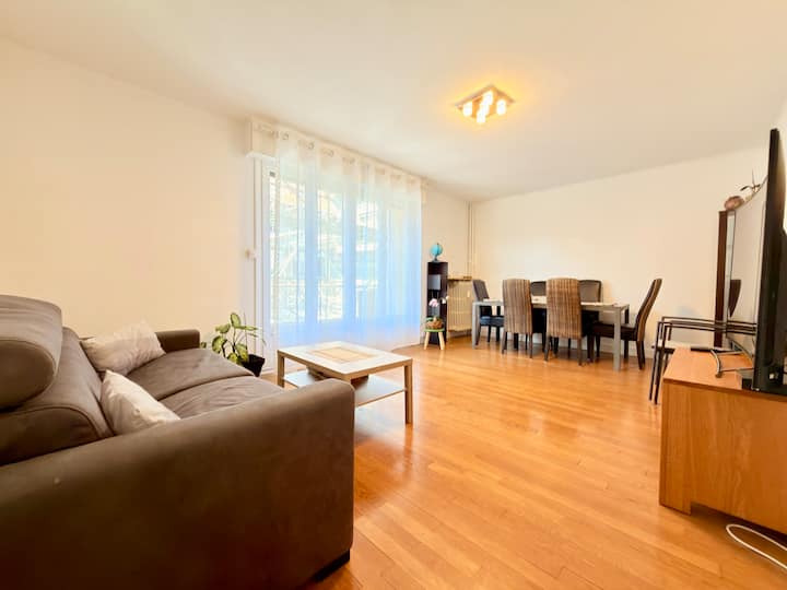 Appartement 4prsn | Proche Gare Viotte - Besançon