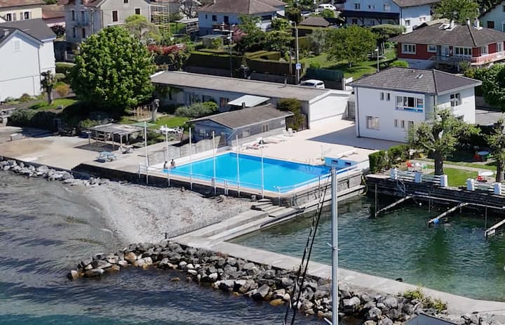 Luxury Lake Geneva Waterfront Villa Near Evian - Évian-les-Bains