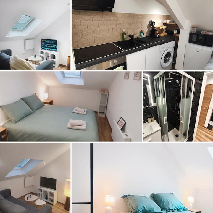Studio Cosy • 1 Voyageur • Proche Gare Et Centre - Saint-Brieuc