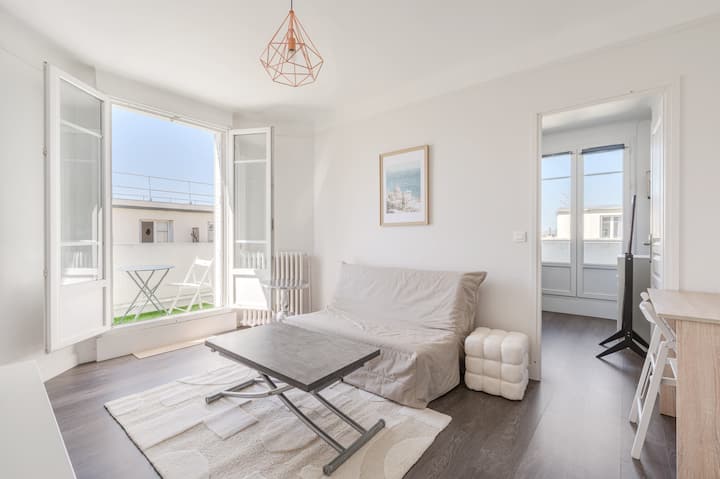 Charmant Appartement Avec Balcon - Boulogne Bm - ブーローニュ＝ビヤンクール