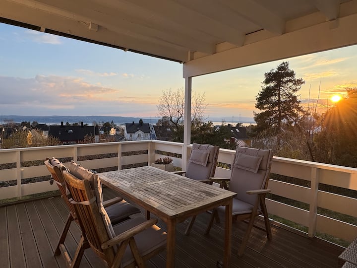 Fjord Panorama L Sun Terrace & Garden L Ekeberg - Oslo