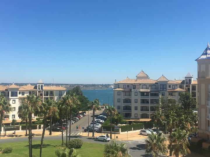 Precioso áTico Con Vistas Al Mar Y La Bahía - Isla Cristina