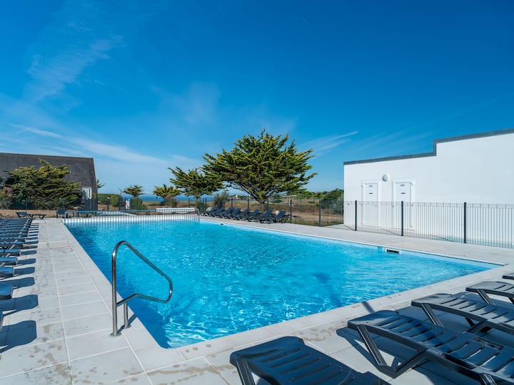 À 200m De La Plage | Piscine Sur Place Et Balcon - Guidel