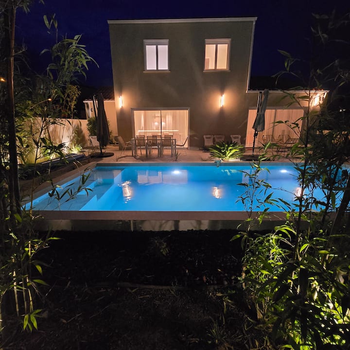 "Villa Ethan" Moderne / Piscine Au Sel Chauffée - Clermont-l'Hérault