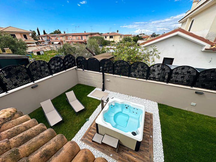 [Villa Con Jacuzzi-bbq] Mare A 5 Minnuti-free Park - Anzio