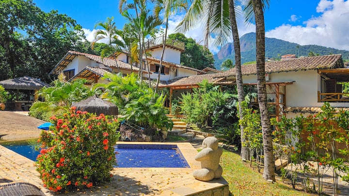 Casa Premium • Piscina E Churrasq • 200m Praia - Ilhabela