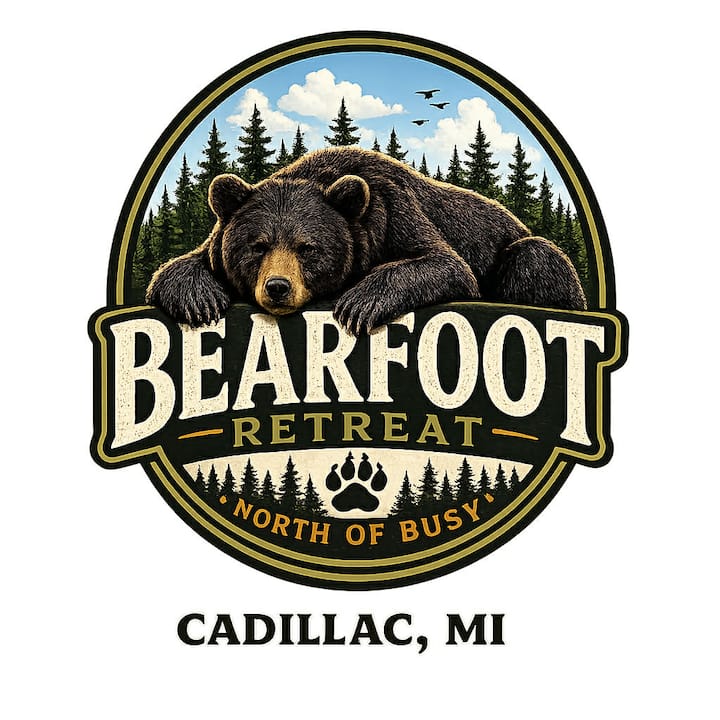 Bearfoot Retreat
2homesin1
Hot Tub, Trails, Fire - Mitchell State Park, Cadillac