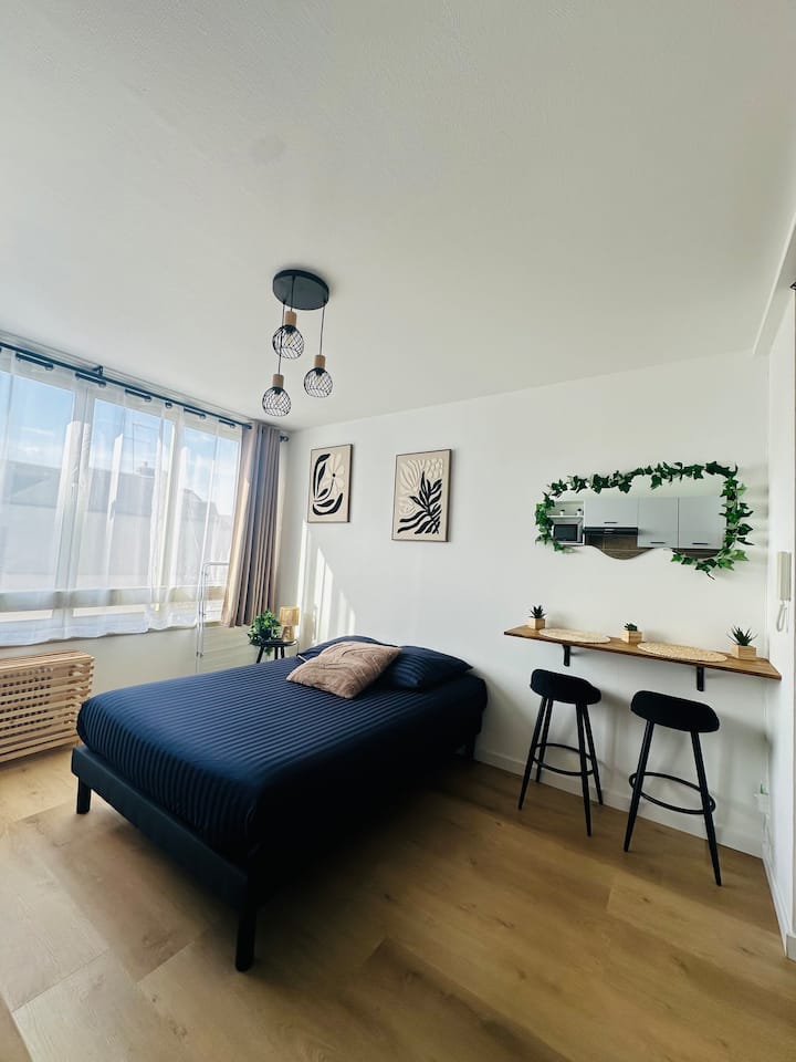 Le Sunset Home-centre Ville-parking Inclus-wifi - Chartres