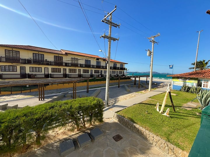 Flat Pé Na Areia No ÂNcora| Piscina| Até 5 Pessoas - Cabo Frio