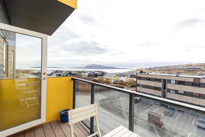 Balcony Views Across Torshavn From A Prime Area - Faroe Islands