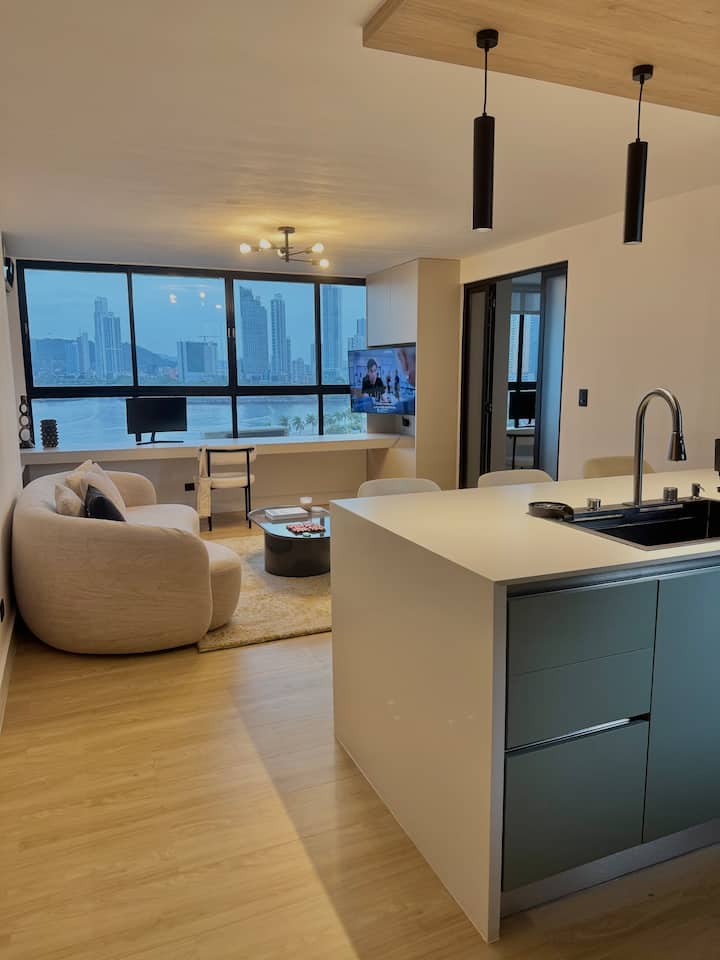 Appartement Front De Mer Avec 2 Bureaux + Wifi - 巴拿馬