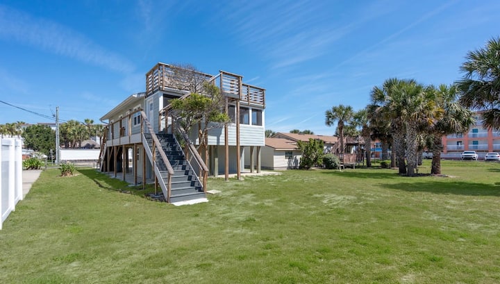Sandy Toes Vilano Beach Cottage-walk To All ! - Vilano Beach, FL