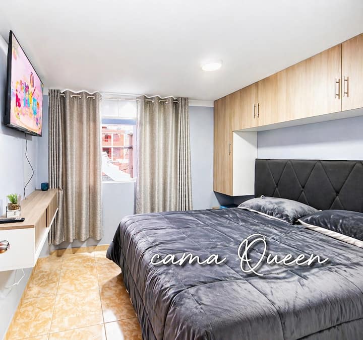 Acogedor Mini Depa Con Cocina Equipada Y Sofá Cama - Pérou