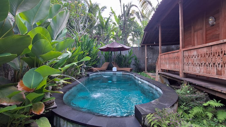Peaceful Joglo Villa Ubud | Private Pool & Bathtub - Indonesia