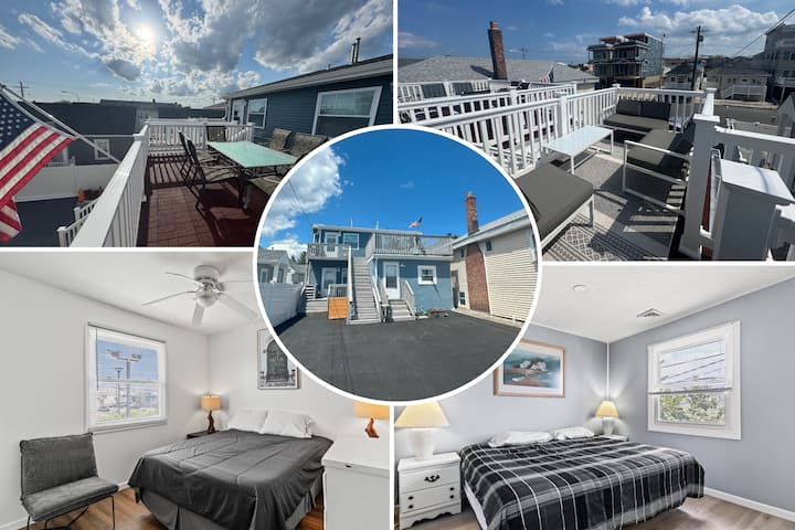 Family Compound 1.5 Blocks From The Ocean 8br | 4b - Seaside Park, NJ