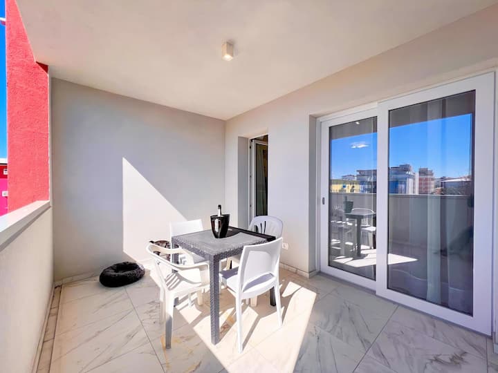 Studio Avec Balcon Et Climatisation - Bibione