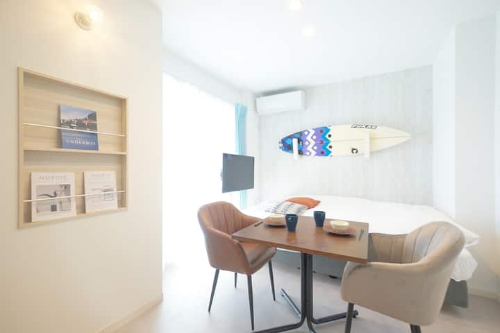 2 Min Walk From Katase Enoshima Sta/for 2 Ppl/wifi - Fujisawa