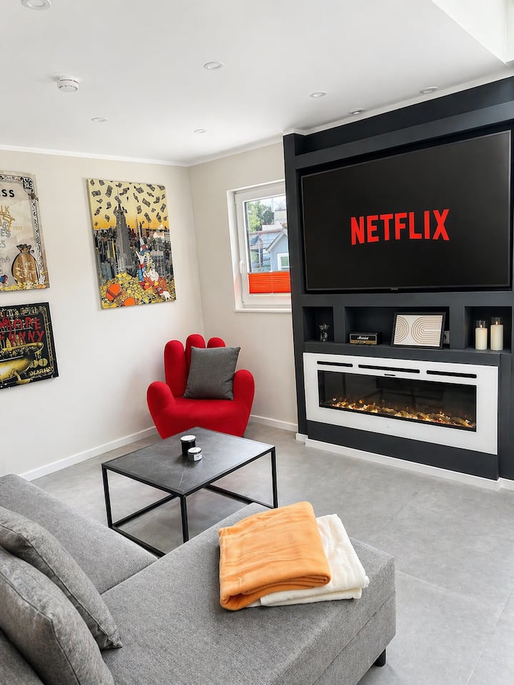 Loft • Klimaanlage • Parkplatz • Kamin • Zentral - Bad Kreuznach