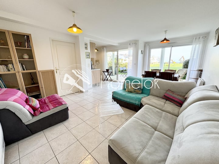 Bel Appartement Face à La Mer Terrasse Et Jardin - Groix