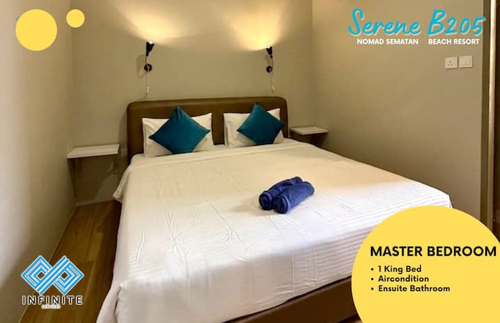 Serene 3br@nomad Sematan Beach Resort - Sematan