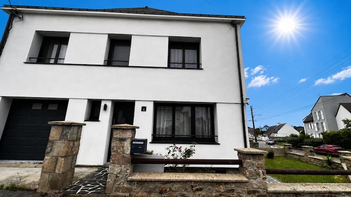 Maison Cosy - 3 Chambres Et Jardin - Riantec