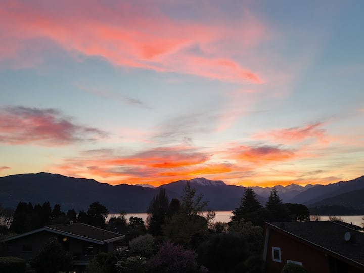 Appartamento Moderno Panoramico Sul Lago Maggiore - Lake Maggiore