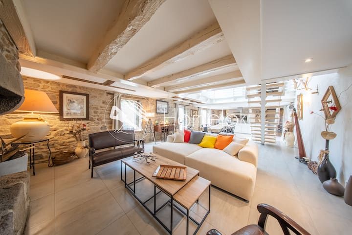 Grande Longère Entre Campagne Et Océan - Lorient