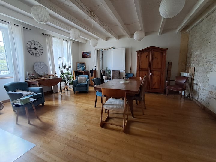 Grande Maison Charentaise Au Calme - Saintes