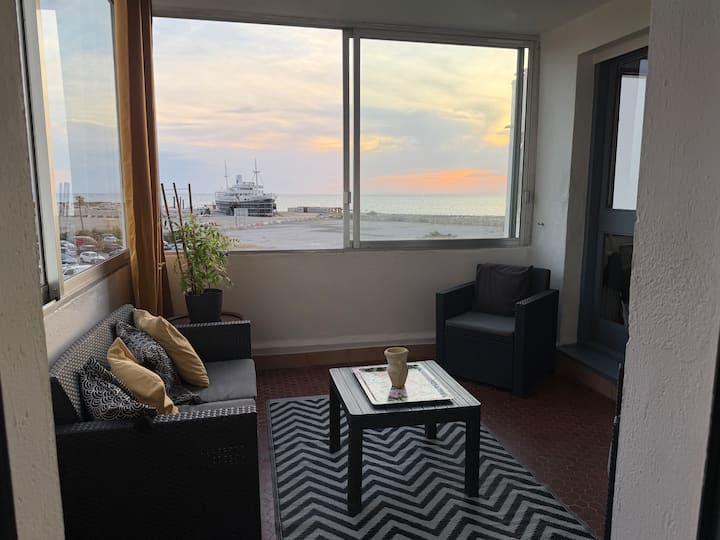 Appartement T3 Vue Mer Et Lydia - Le Barcarès