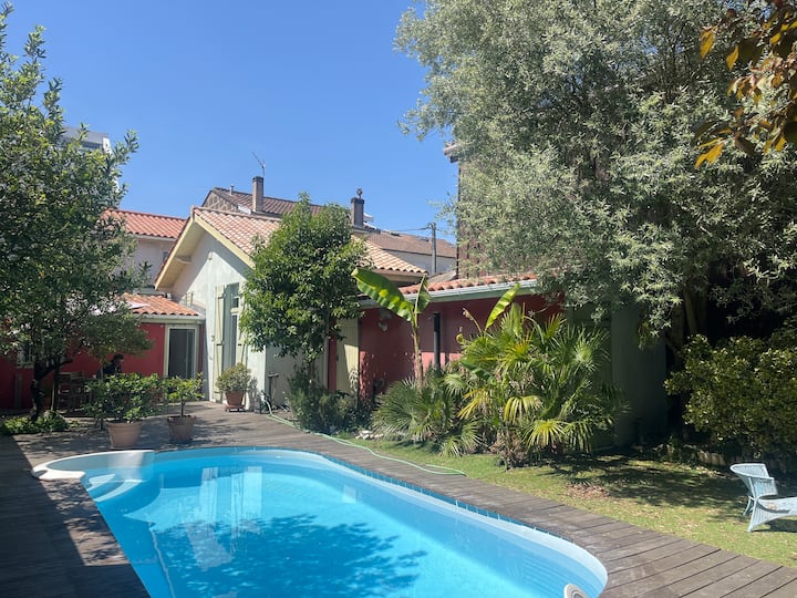 Maison Familiale Avec Jardin Et Piscine à Bordeaux - Bordeaux