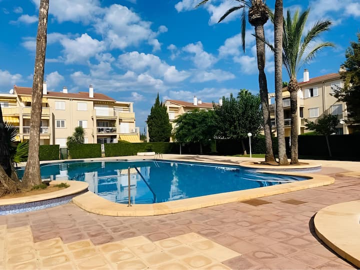 Sunny Denia Apartment With Pool & Terrace - Dénia