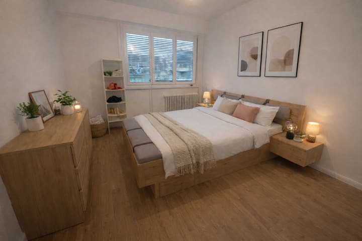 Cozy, Spacious Apartment Near Public Transport - Genf