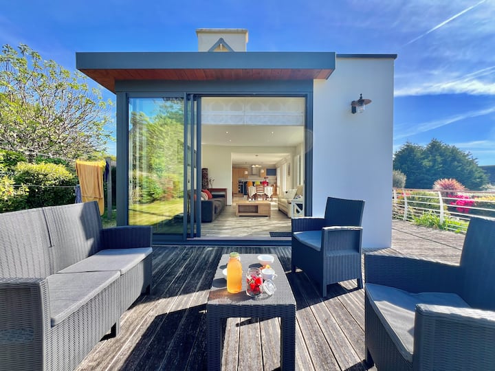 Maison 6p à Fouesnant Avec Jardin Et Terrasse - Beg Meil