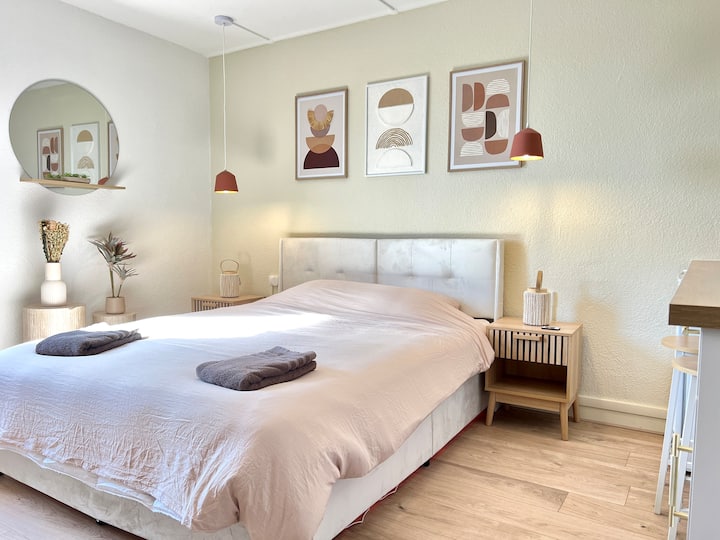 Le Scandinave ~ Studio Avec Lit Queen Size - Chasseneuil-du-Poitou