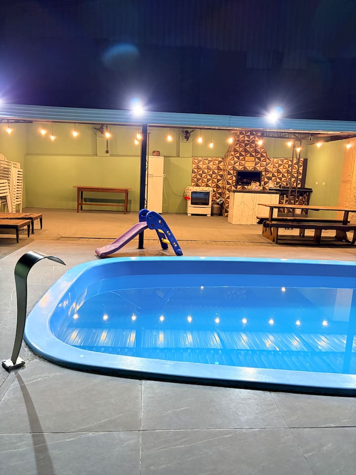 Refúgio Completo Em Foz | Piscina E Muito Espaço - Foz do Iguaçu