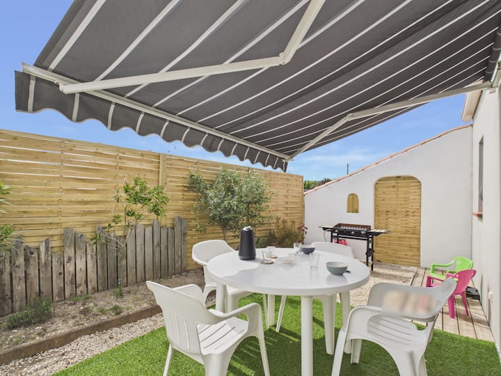 Agréable Maison Avec Terrasse 500 M Mer - 4p - Saint-Hilaire-de-Riez