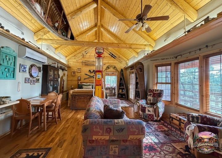 Unique Peaceful Cabin At Keyhole/coffee/pool/deck - Wyoming