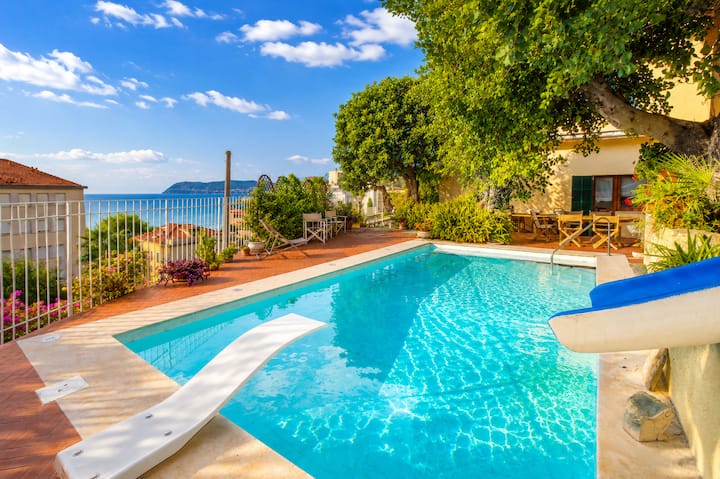 Hostdomus - Villa Gabriella With Private Pool - Laigueglia