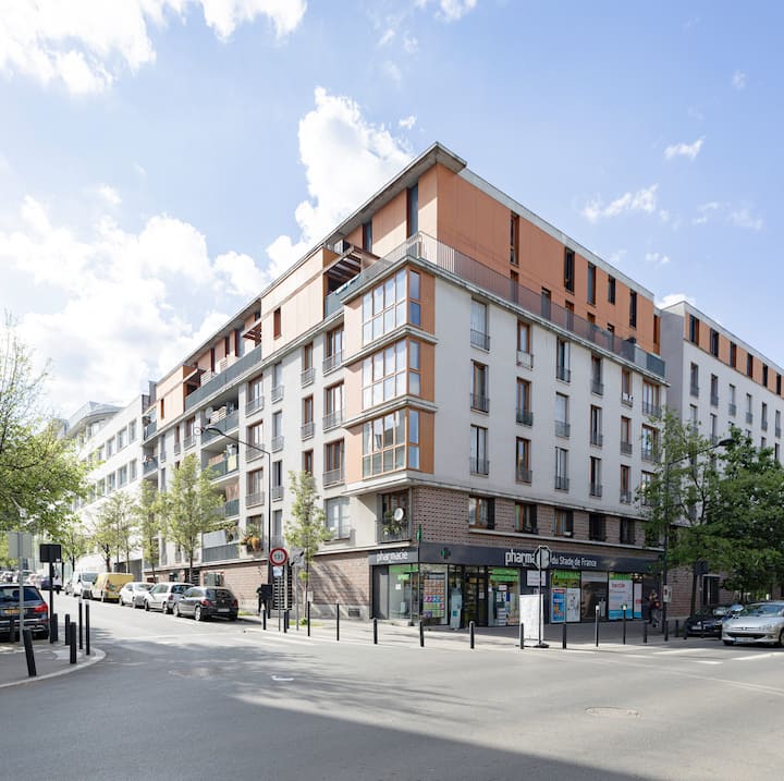 Bel Appartement 2 Pièces 48 M², Stade De France - Saint-Denis, France