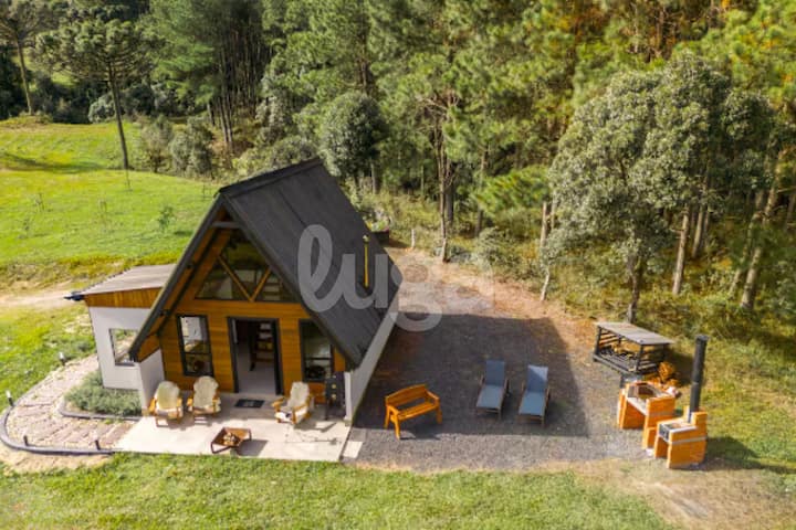 Retiro Da Nascente : Chalet, Sauna Et Bain à Remou - Bom Retiro