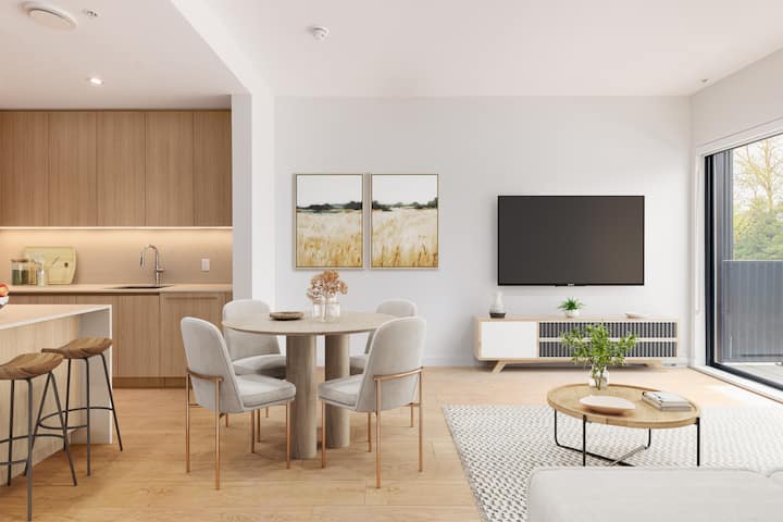 New 2-bedroom 
Condo By Trout Lake - Vancouver